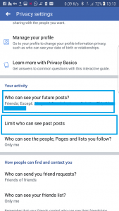 How to restrict someone from seeing my posts on Facebook » ChuksGuide